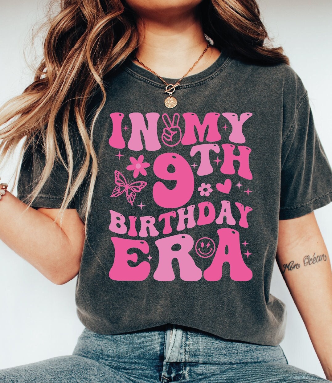 Custom in My Birthday Era Shirt, Custom Birthday Shirt, Custom 10th ...
