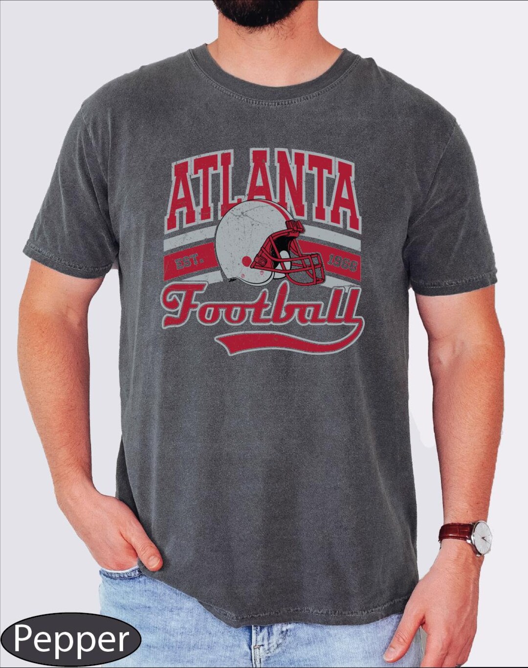 Atlanta Football Game Day Shirt, Atlanta Football Fan Squad Matching ...
