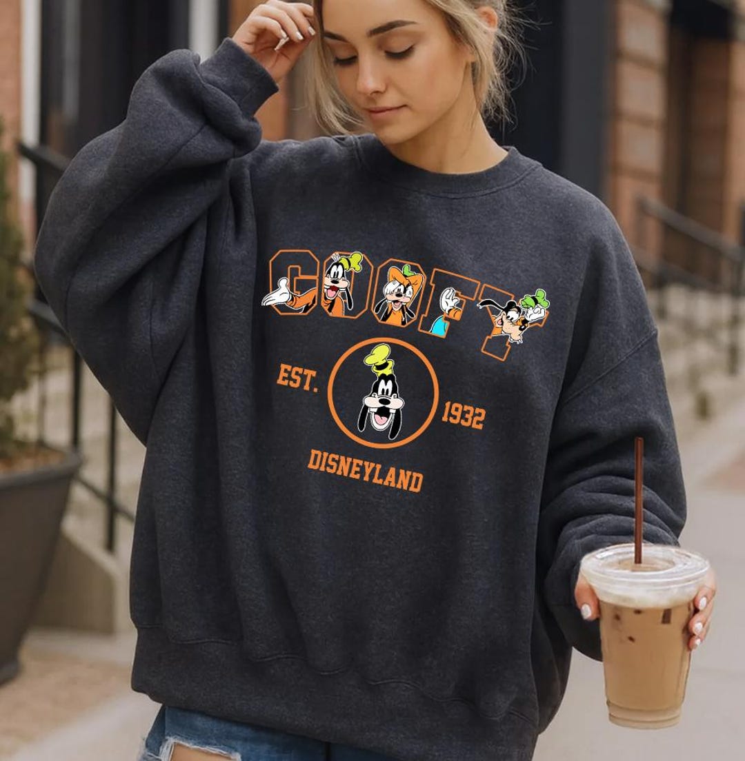Disney Goofy Sweatshirt, Disneyland Est.1932 Sweater, Disney Family ...