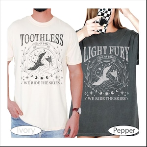 Dragon and Rider Couple Shirt - Etsy