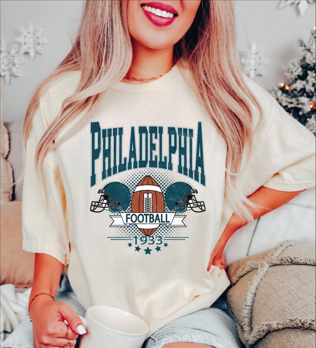 Ditressed Philadelphia Shirt, Philadelphia Football Tshirt ...