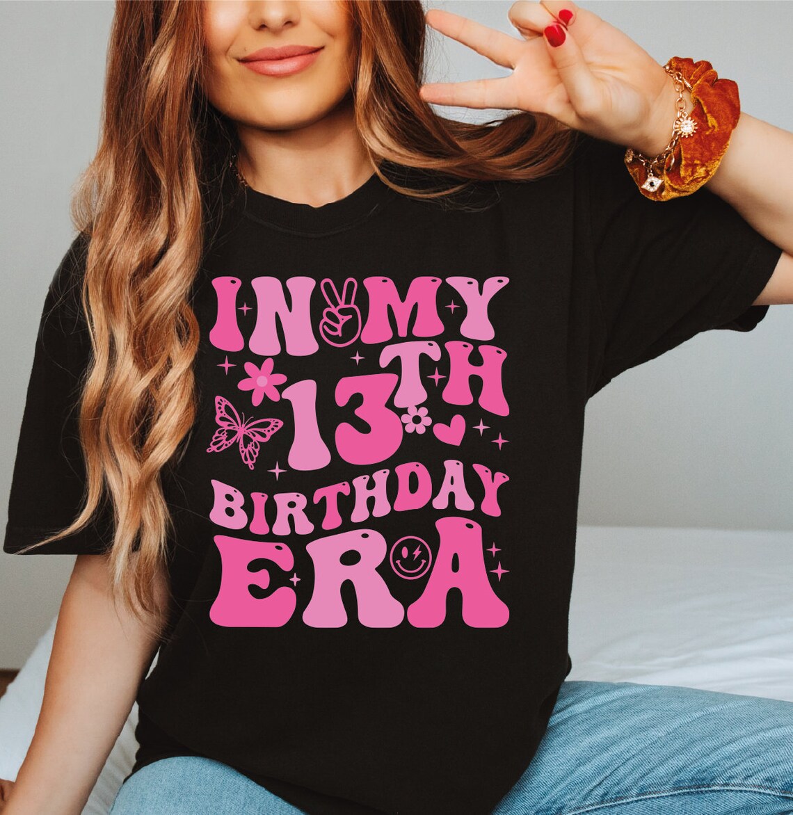 Custom in My Birthday Era Shirt, Custom Birthday Shirt, Custom 10th ...