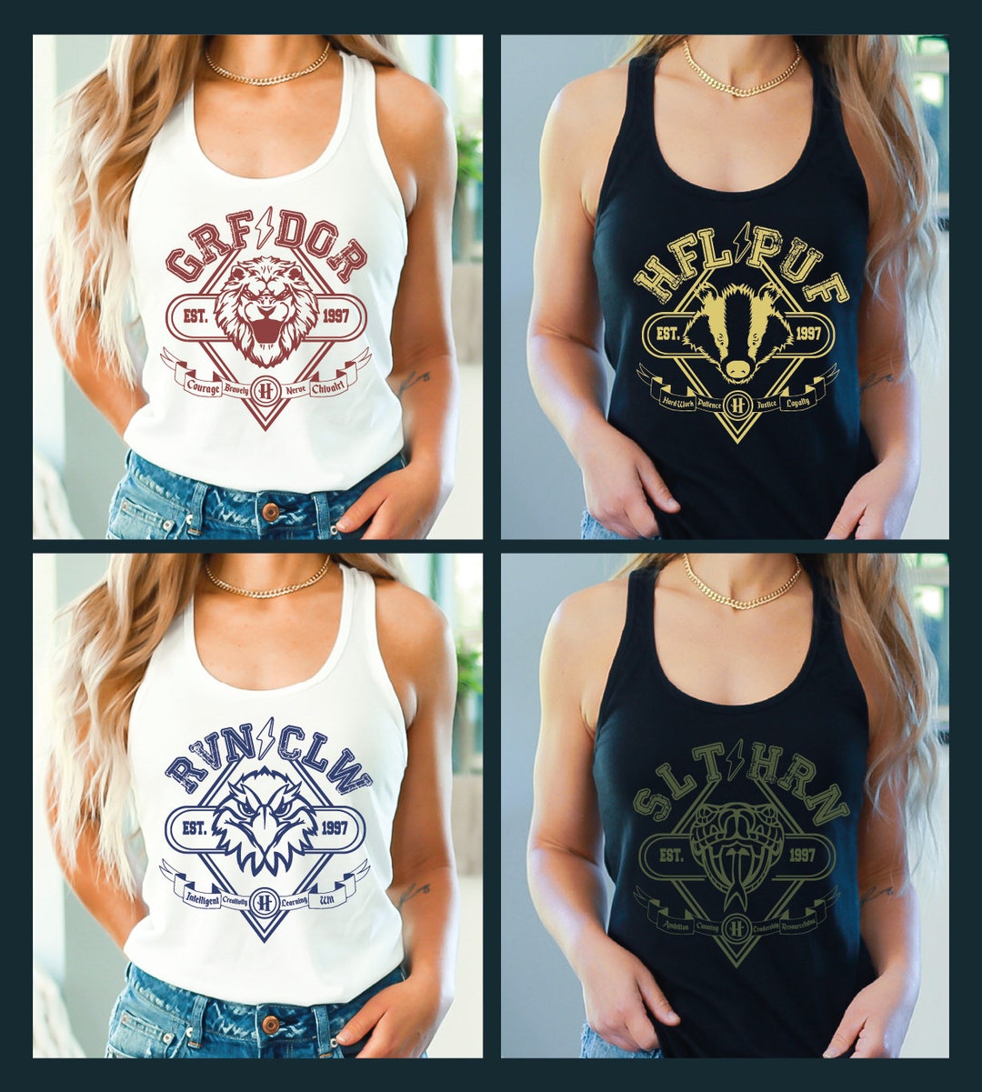 Wizard School Racerback, Womens Universal Studios Tank Top, Wizard ...