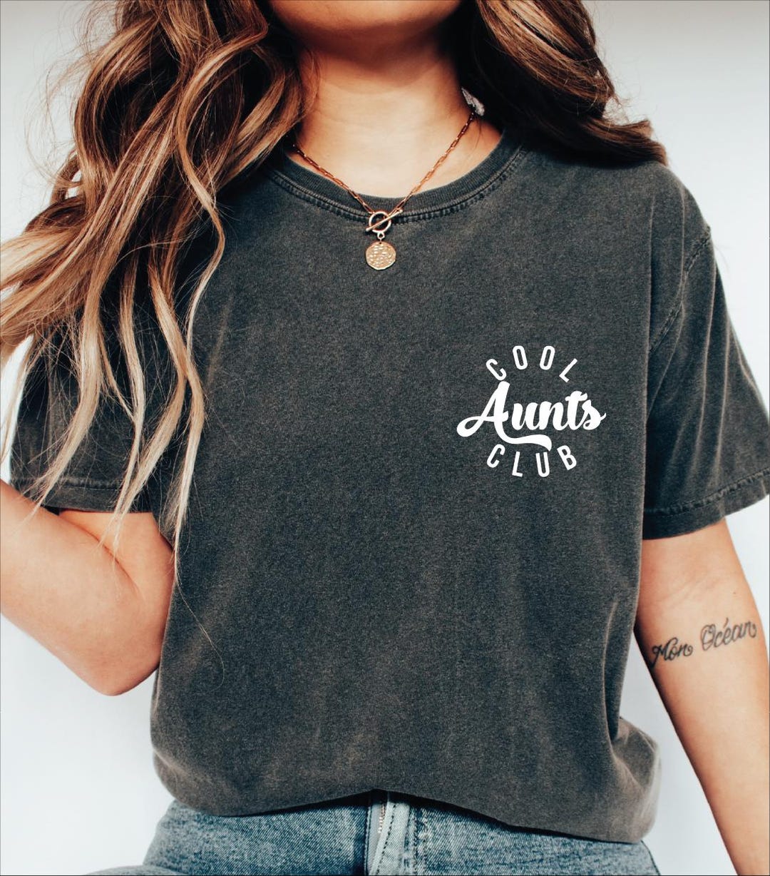 Pocket Cool Aunts Club Aunt Shirt, New Aunt Tshirt, Future Aunt Gifts ...