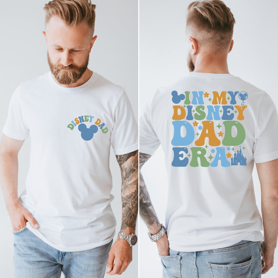 In My Disney Dad Era Shirt, Disney Dad Shirts, Disney Fathers Day Shirt ...
