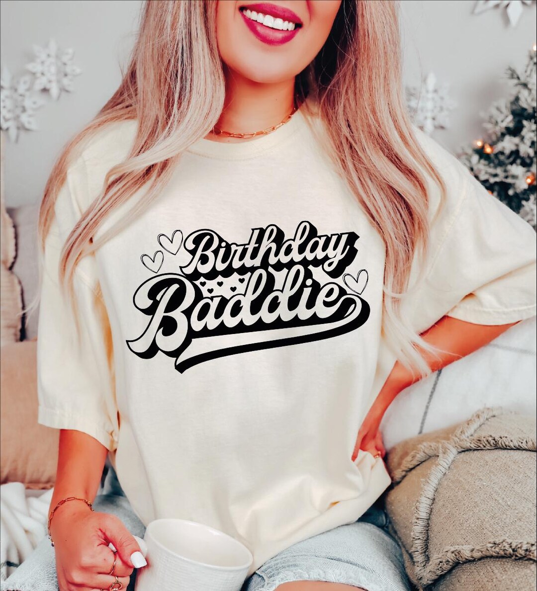 Birthday Baddie Shirt, Birthday Party Shirt, Birthday Queen Tshirt ...