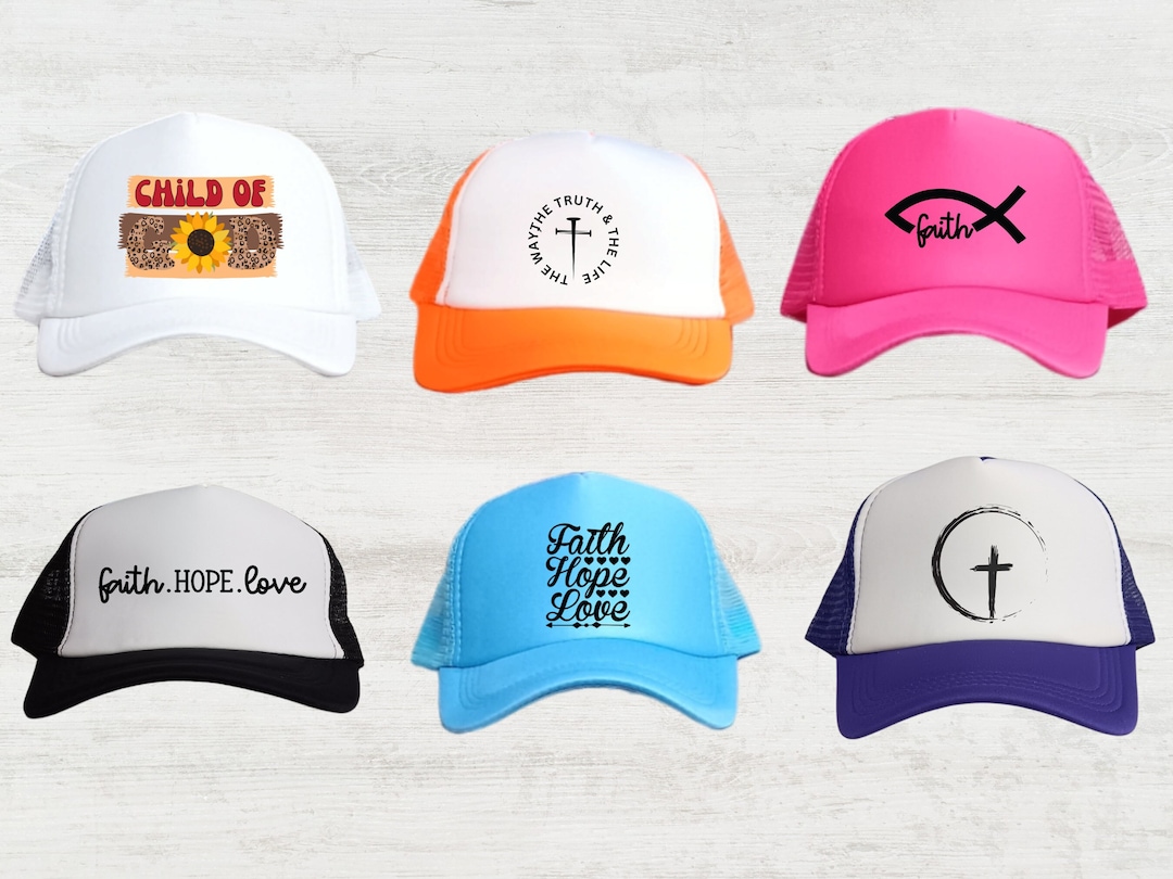 Jesus Hats for Women and Men , Women Christian Trucker Hats, Religious ...