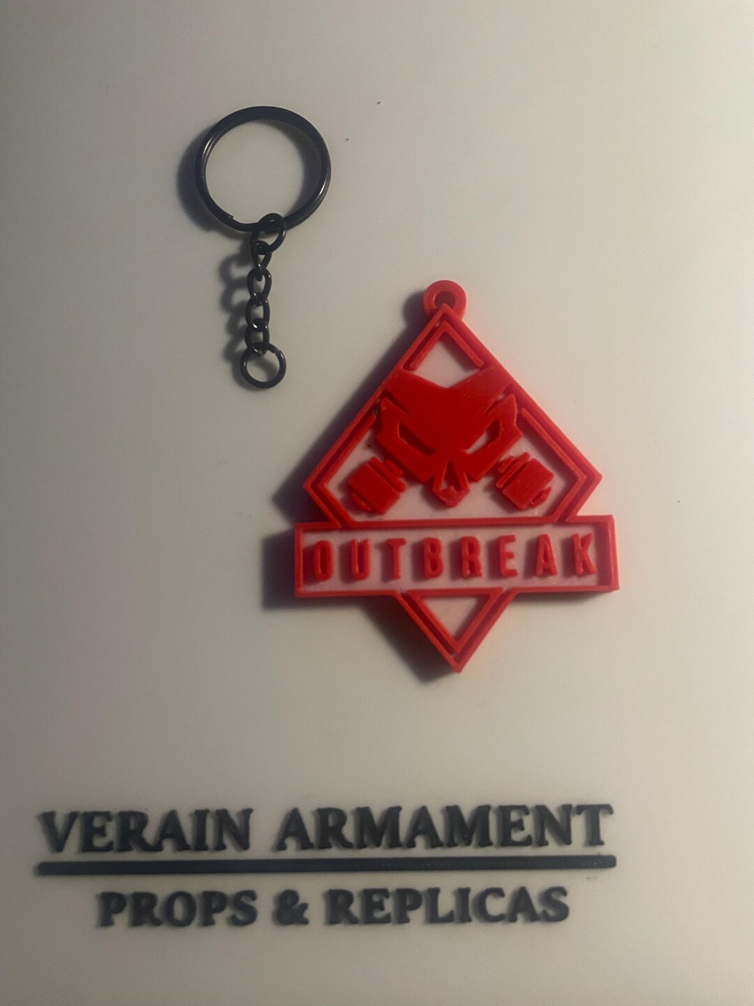 Rainbow Six Siege Outbreak Logo Keychain - Etsy