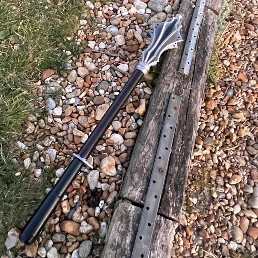 Hololive Production Shirogane Noel, Mace Replica Prop, 3D Printed and ...