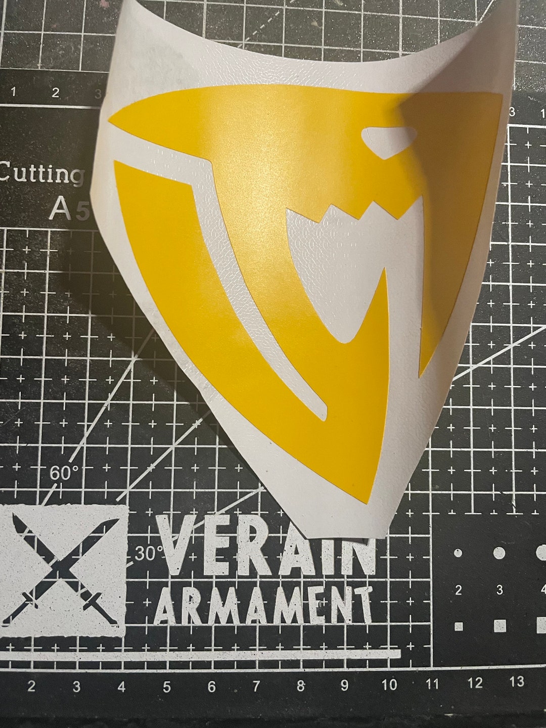 Sabertooth Anime Guild Logo Vinyl Sticker, Sticky Back Vinyl Matte ...