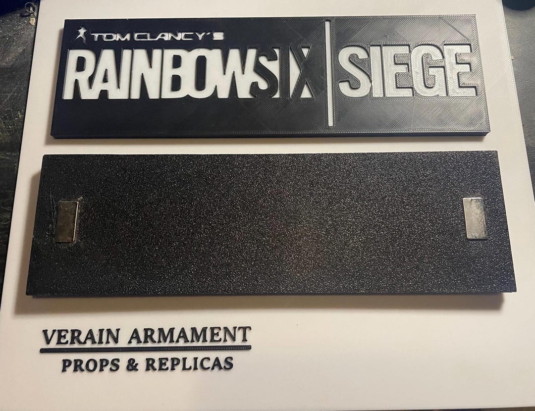 R6 Siege RB6S Logo Plaque Magnet - Etsy