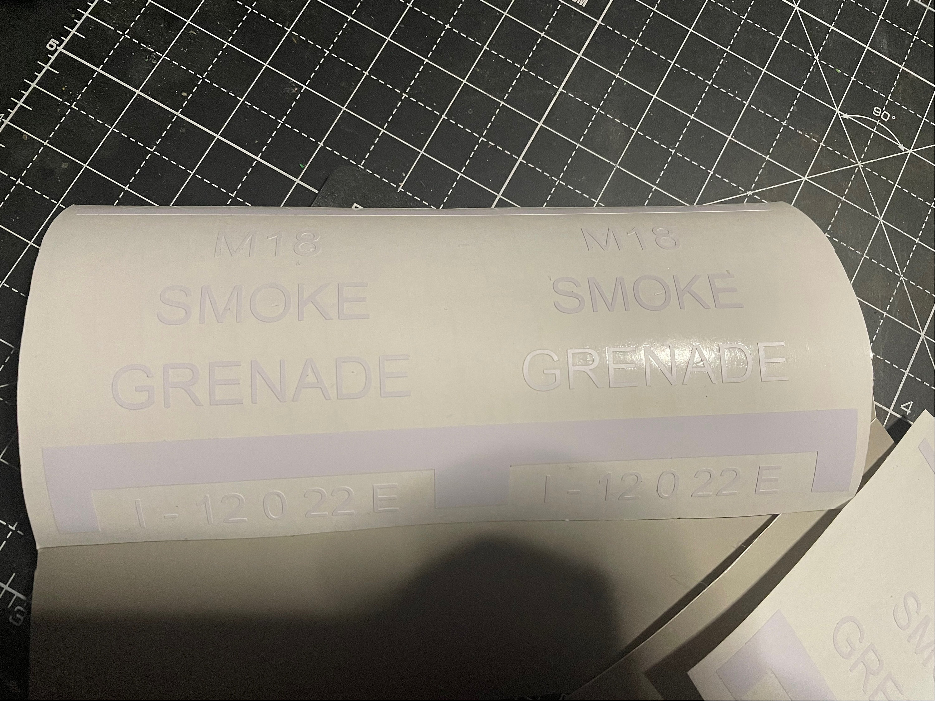 Rainbow Six RB6S M18 Smoke Sticker Decals, Self Adhesive Vinyl - Etsy
