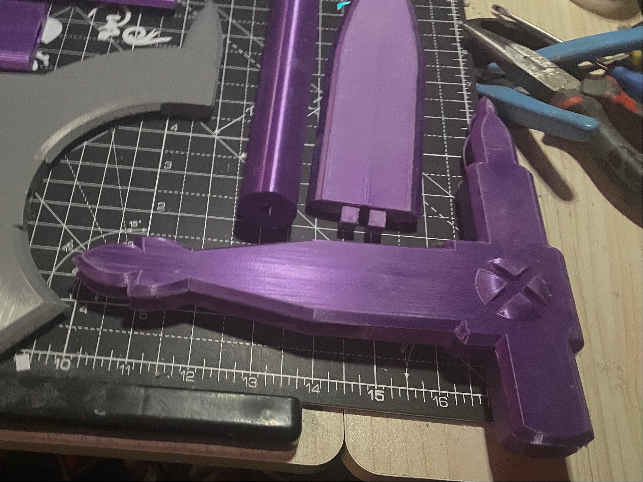 Sword Art Online Kirito Elucidator Sword Kit, Full Size Prop, 3D ...