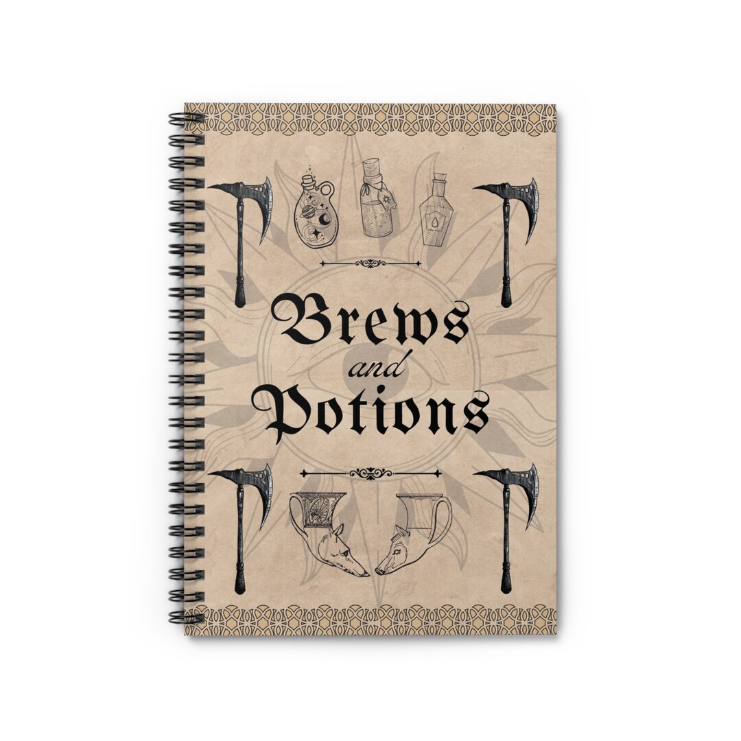 The Four Axes - Spiral Notebook - Ruled Line - Etsy