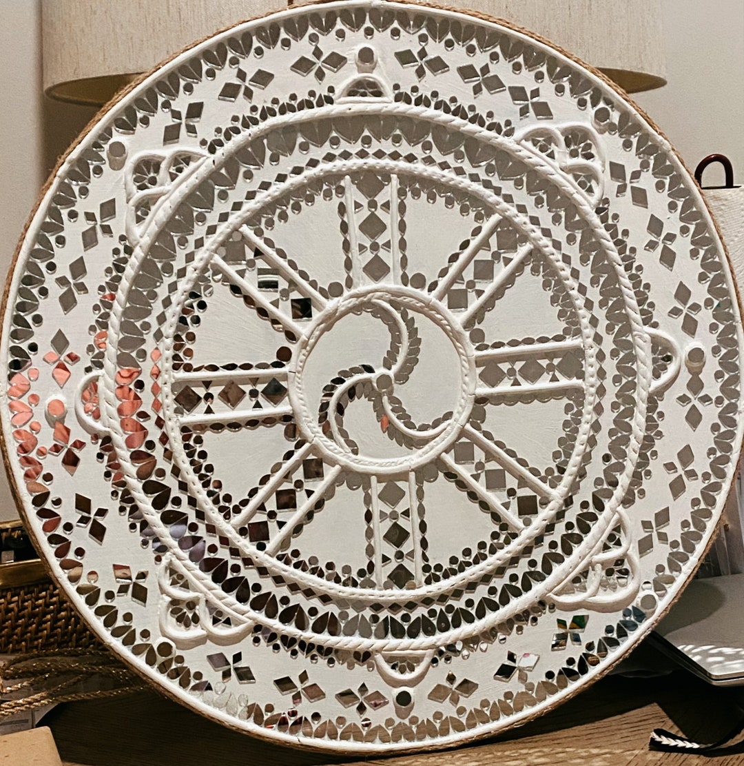 Karmic Wheel Lippan Art - Etsy