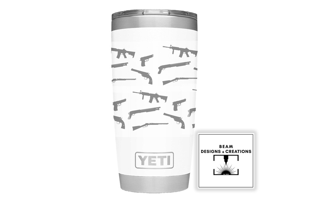 Guns Firearms Tumbler / Coffee Mug 20oz YETI Laser - Etsy