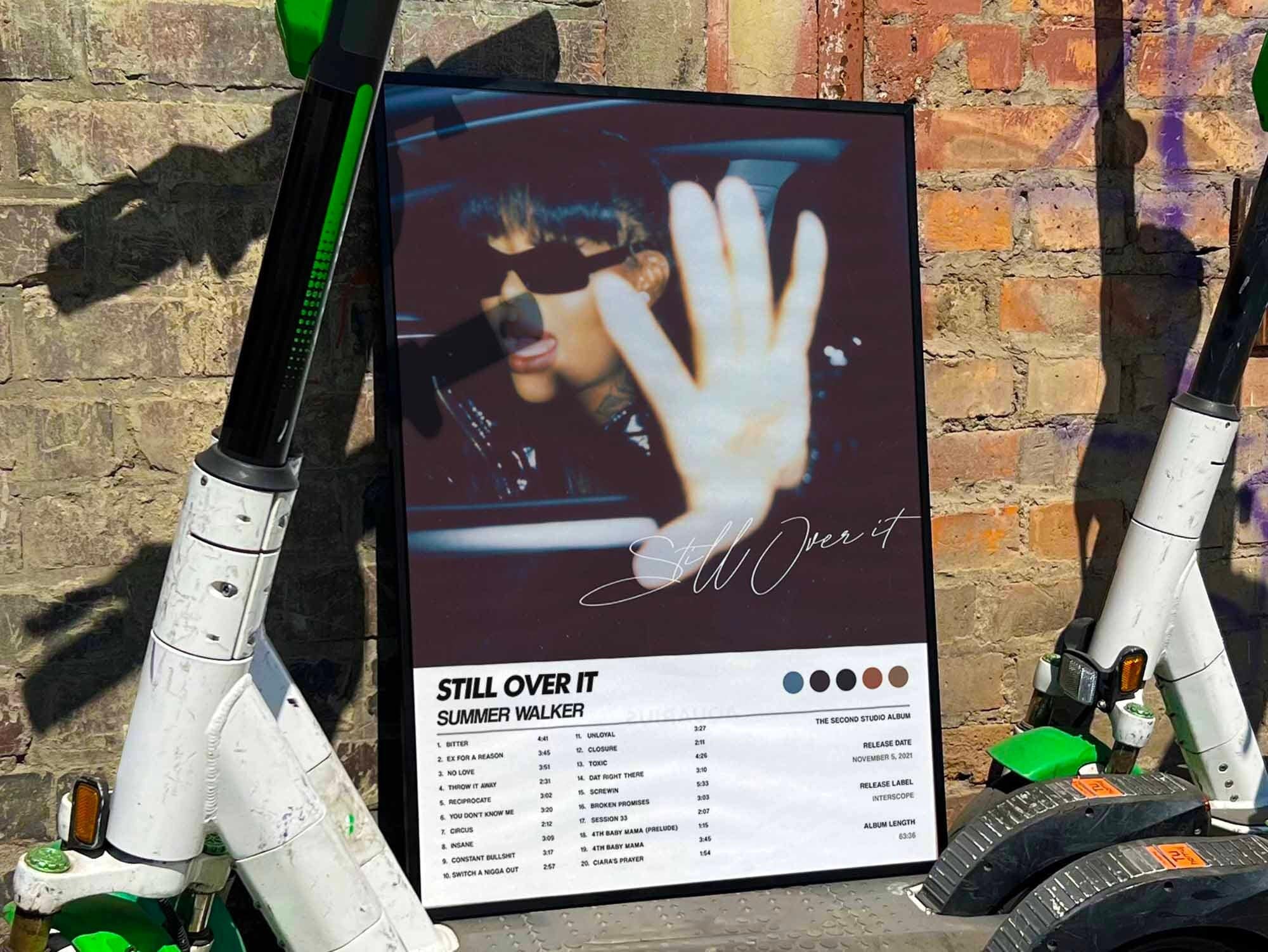 Summer Walker "Still Over It" Album Cover Poster sold by Gibraltar ...