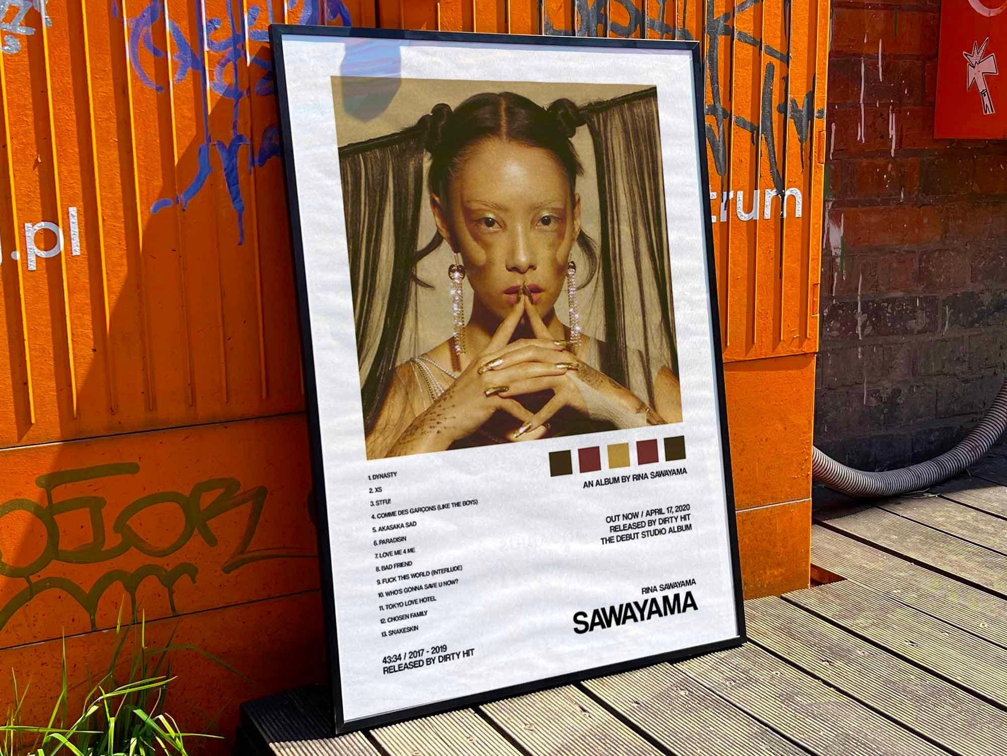 Rina Sawayama sawayama Album Cover Poster 2 - Etsy
