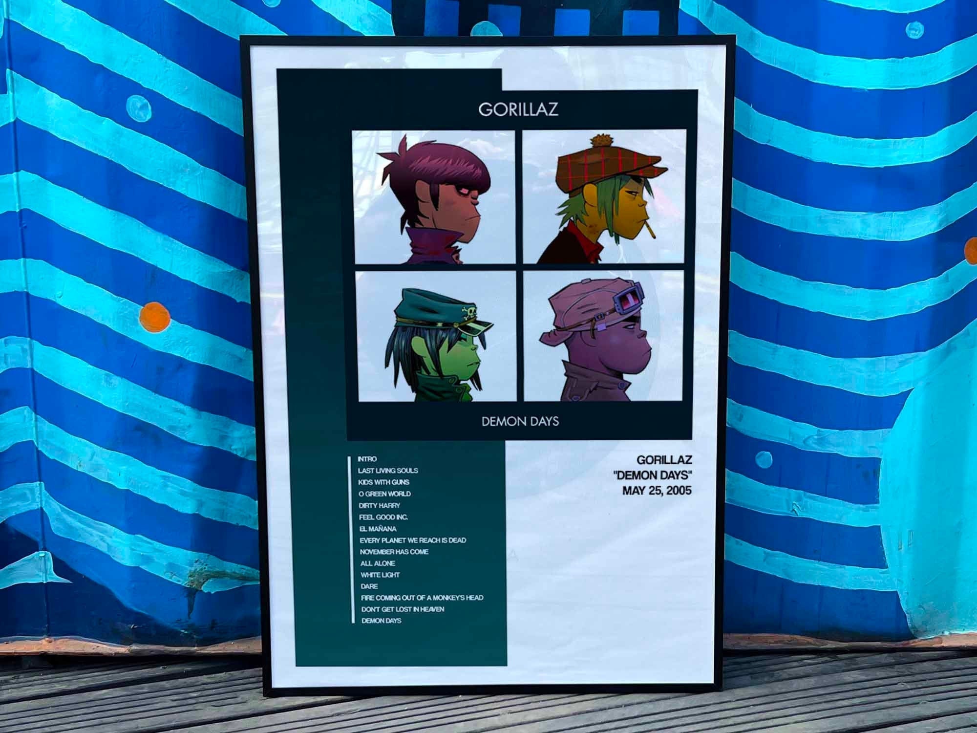 Gorillaz "Demon Days" Album Cover Poster sold by Narrative Madlin | SKU ...