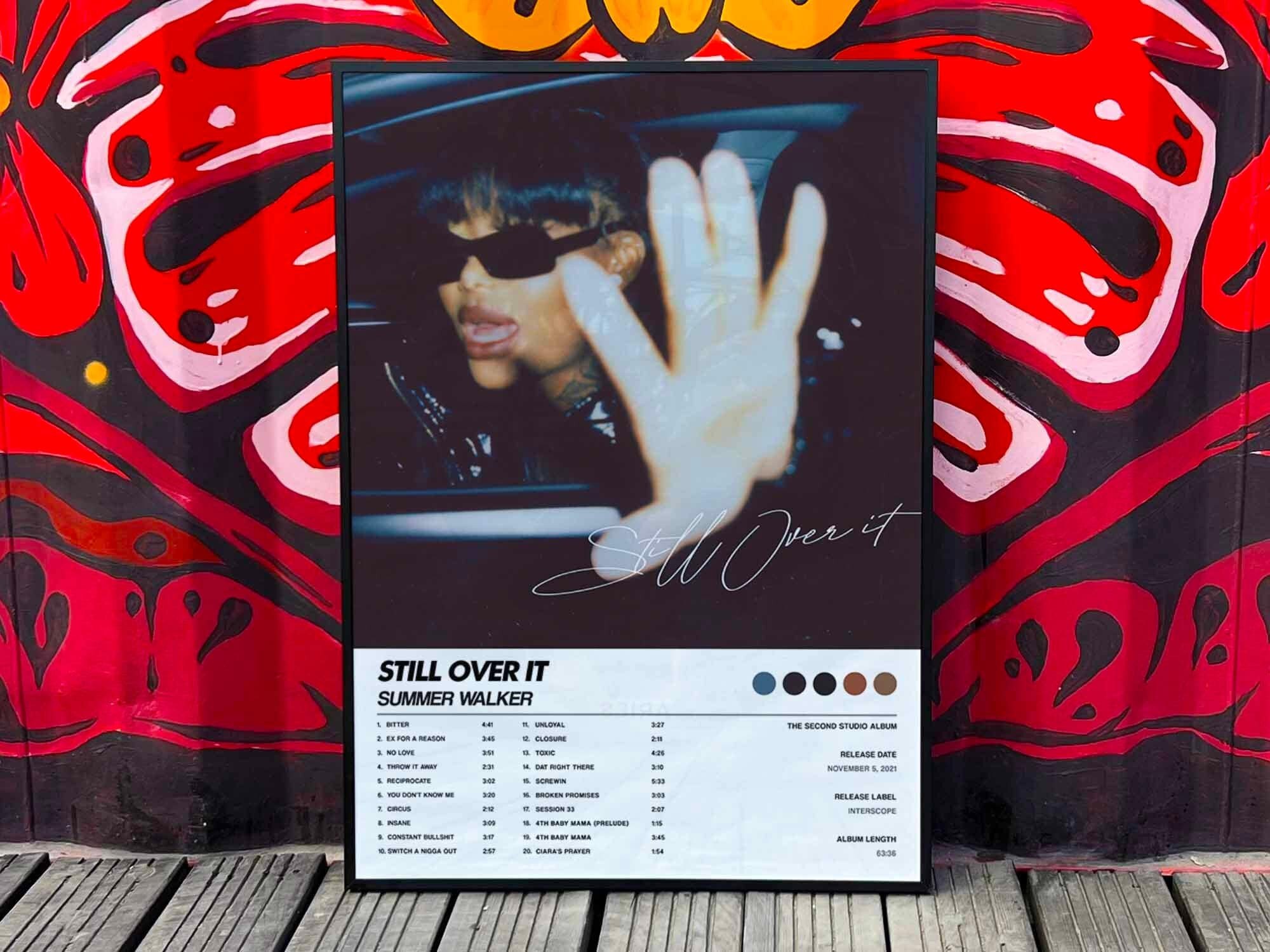 Summer Walker "Still Over It" Album Cover Poster sold by Gibraltar ...
