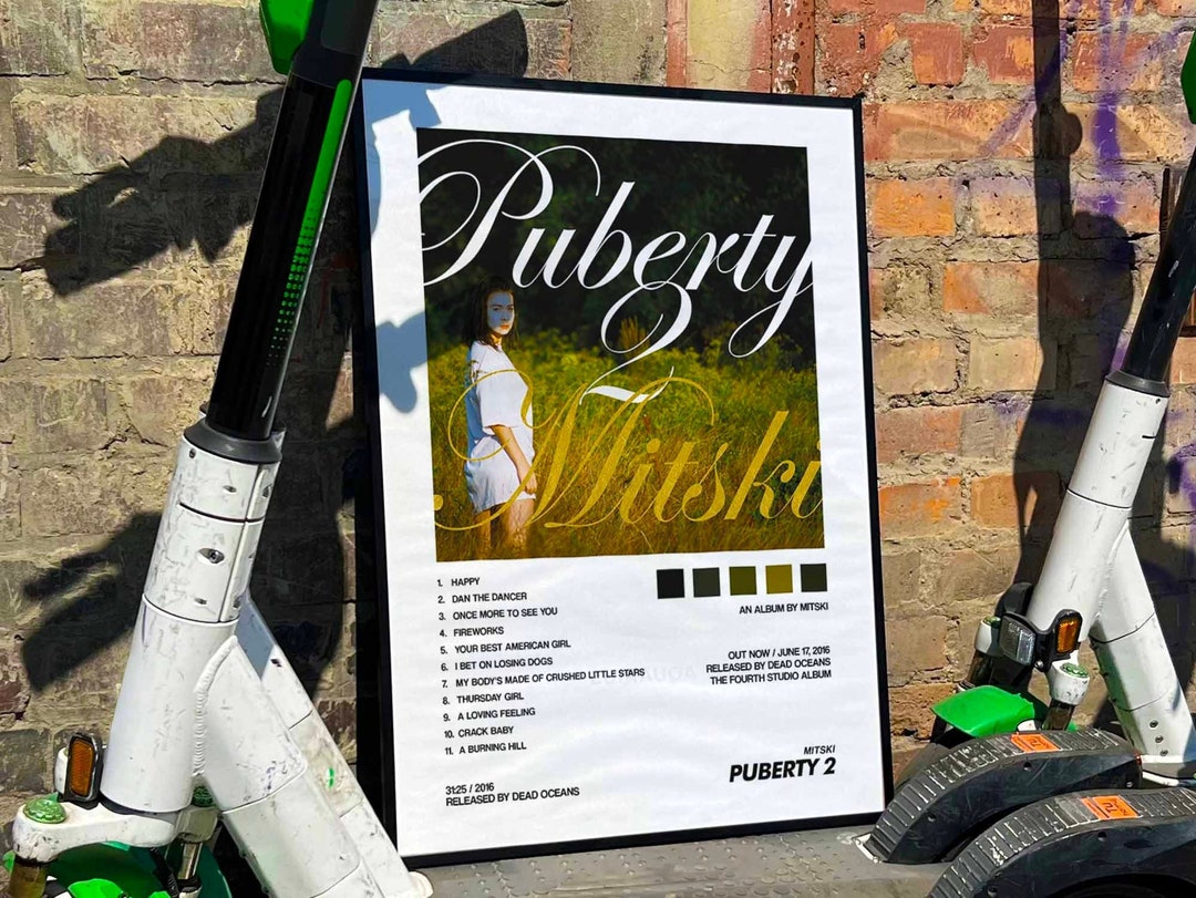 Mitski puberty 2 Album Cover Poster 2 - Etsy