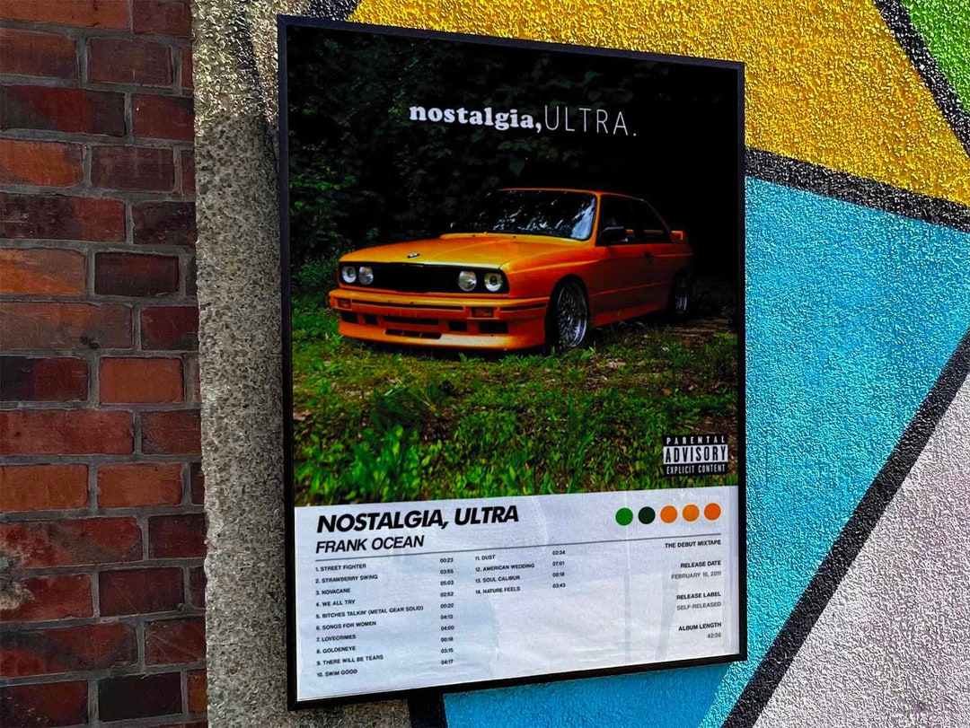 Frank Ocean nostalgia Ultra Album Cover Poster - Etsy