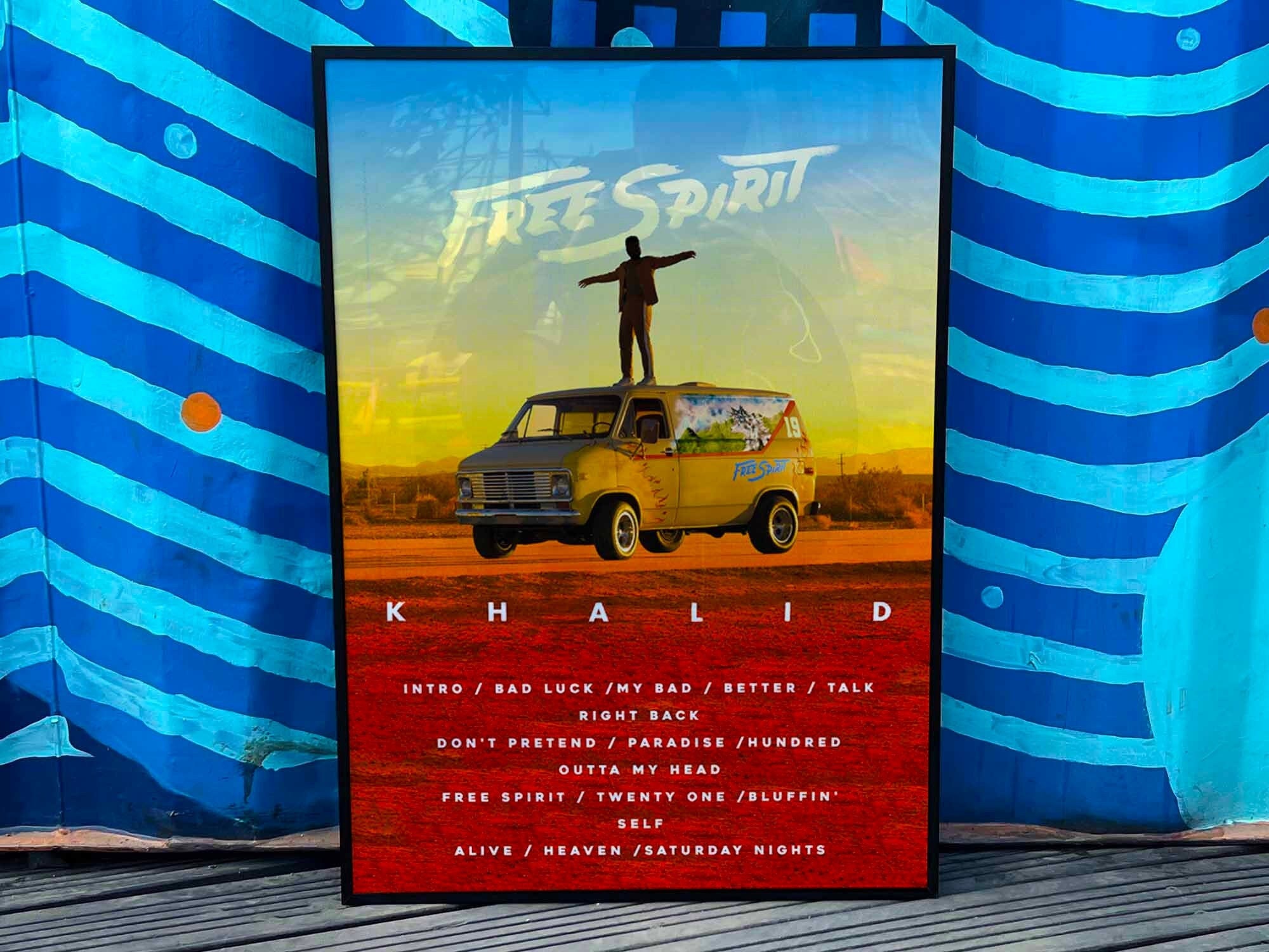 Khalid "Free Spirit" Album Cover Poster sold by Melli Modification ...