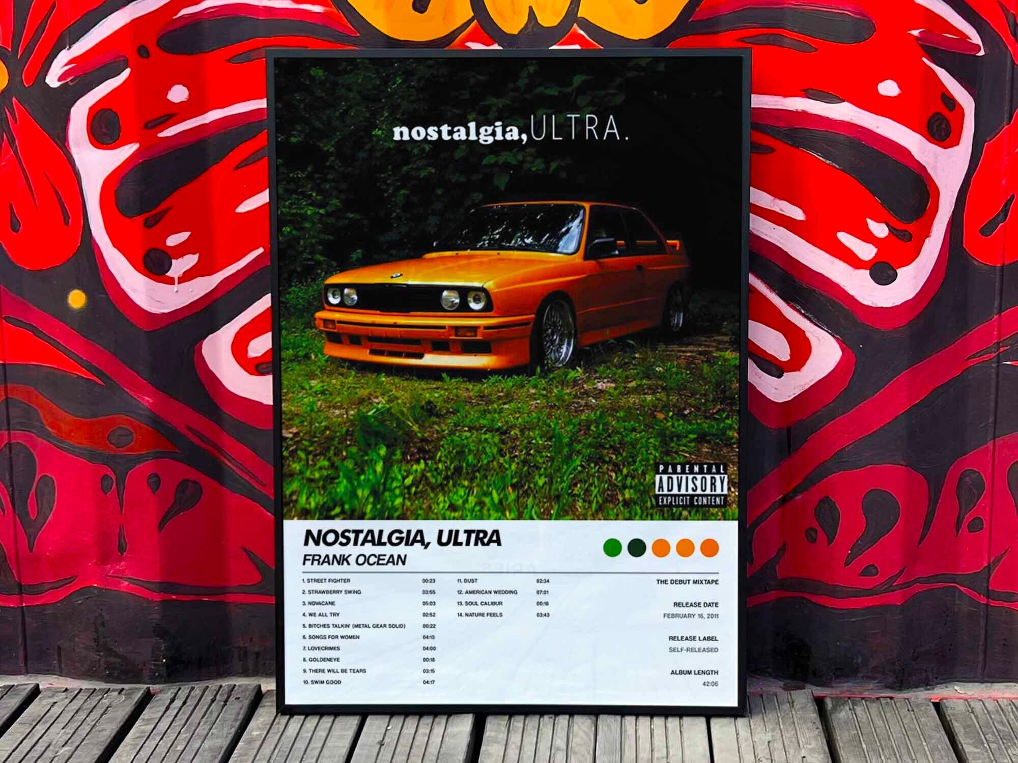 Frank Ocean nostalgia Ultra Album Cover Poster - Etsy
