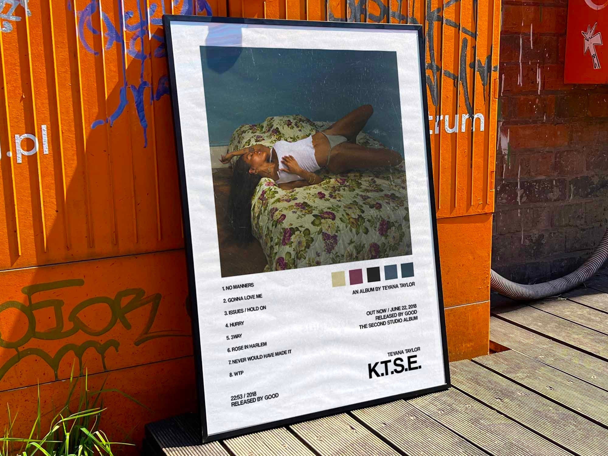Teyana Taylor ktse Album Cover Poster 2 - Etsy
