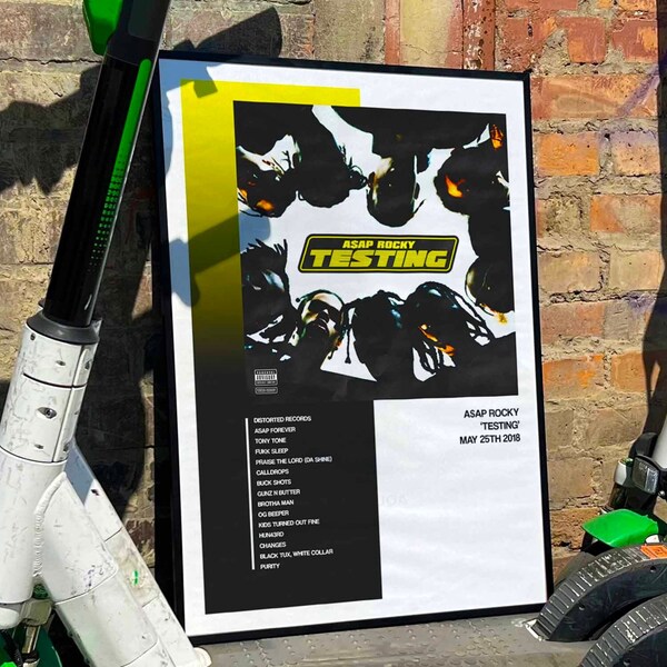 Asap Rocky Poster - Etsy