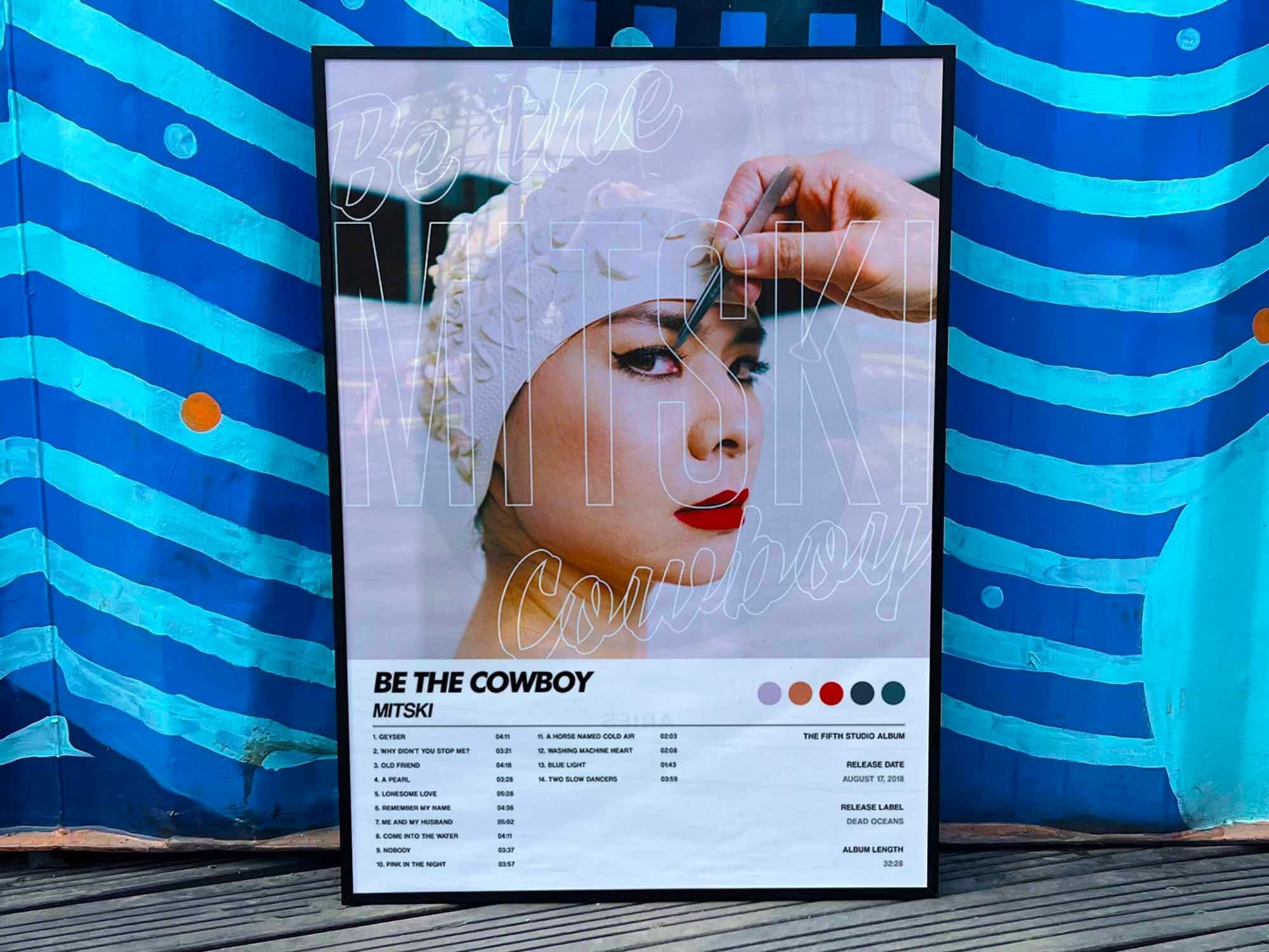 Mitski be the Cowboy Album Cover Poster 6 - Etsy