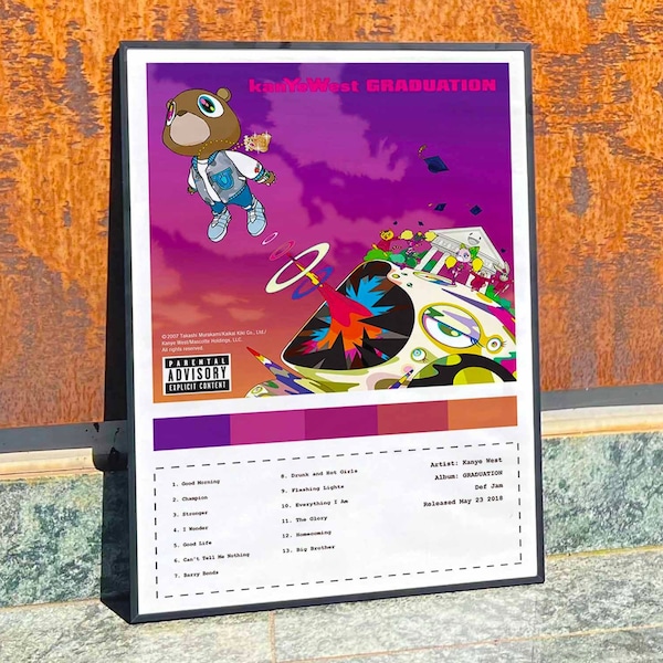 Graduation Album Cover Poster - Etsy