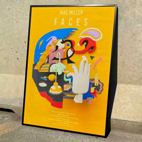 Mac Miller Flag Poster - Etsy