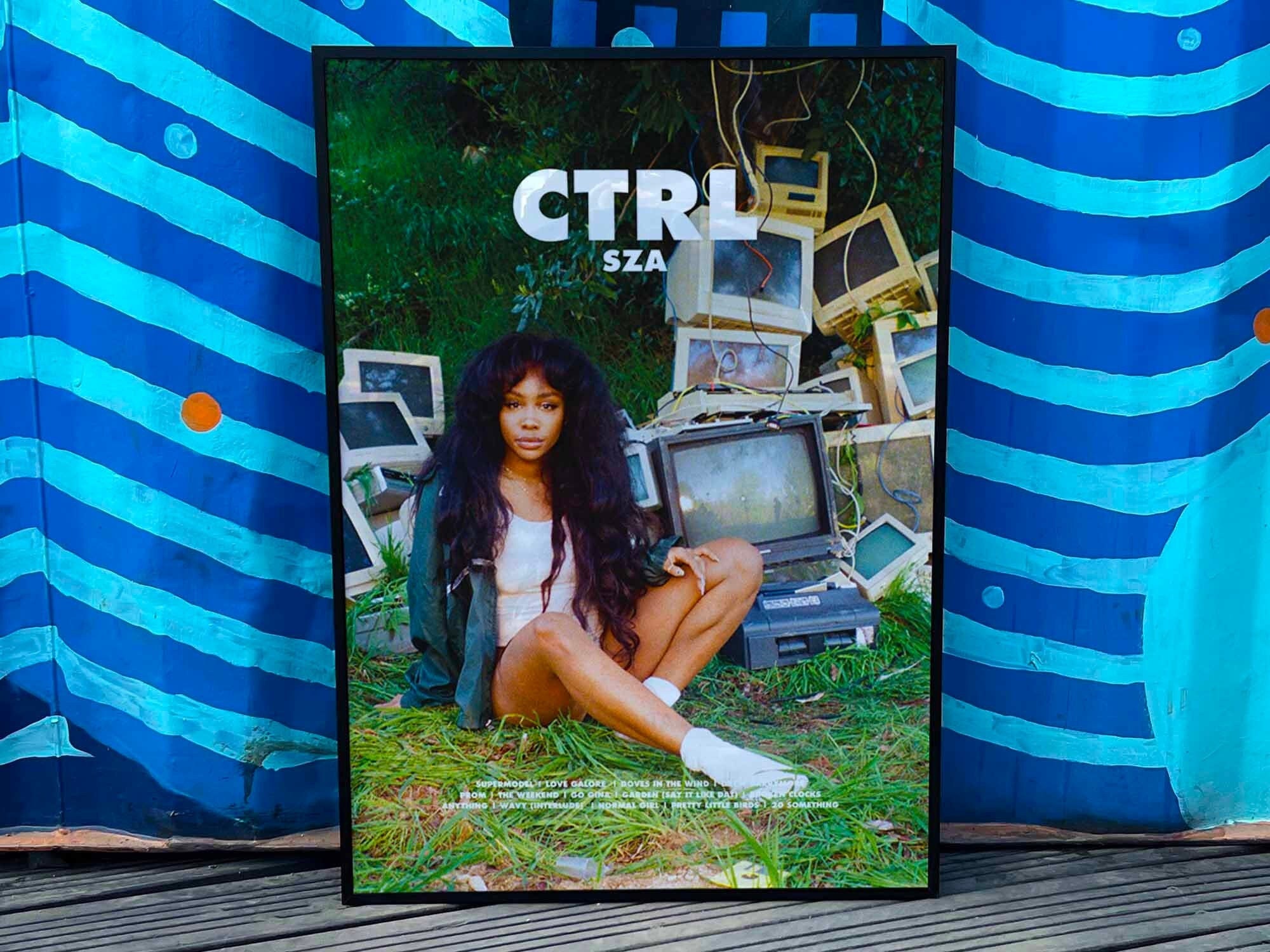 Ctrl sza / Custom Album Cover Poster, Perfect Gift for Music Lovers ...