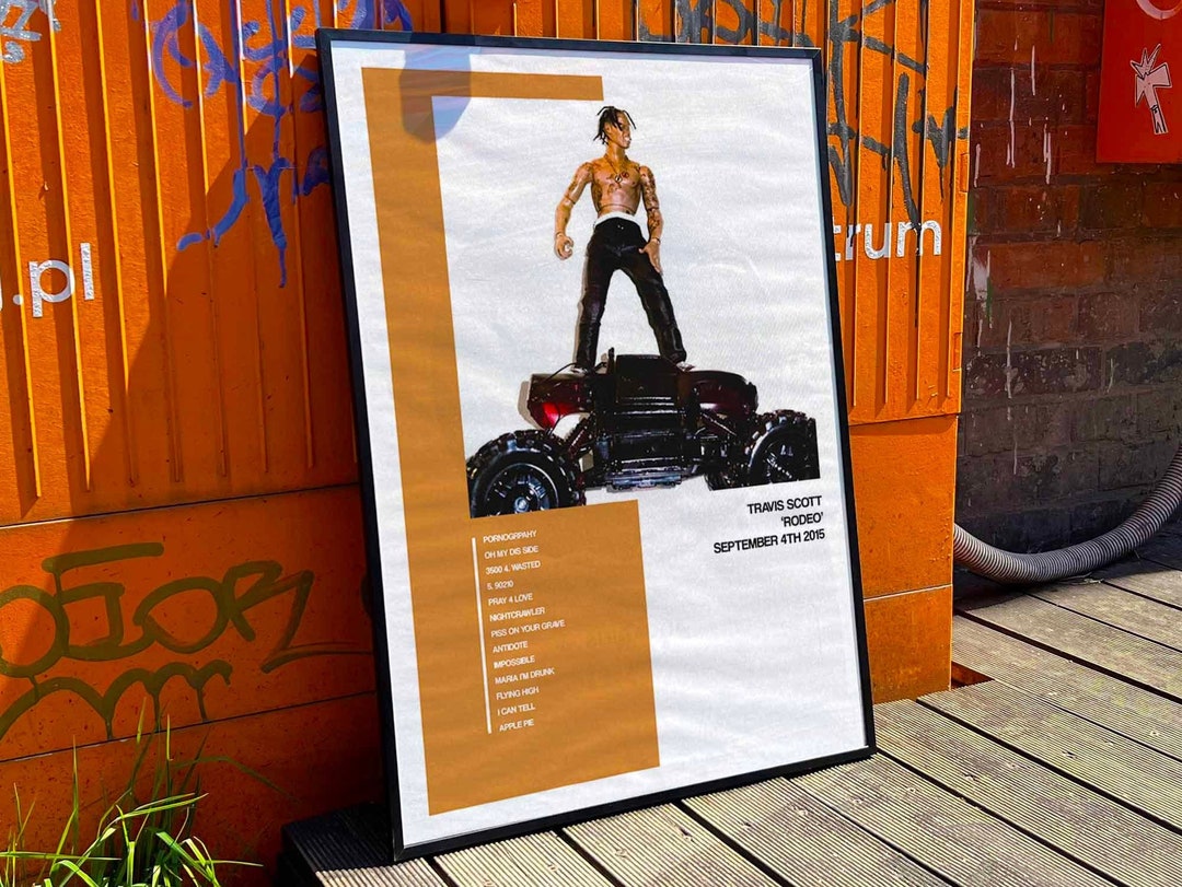 Travis Scott rodeo Album Cover Poster 1 - Etsy