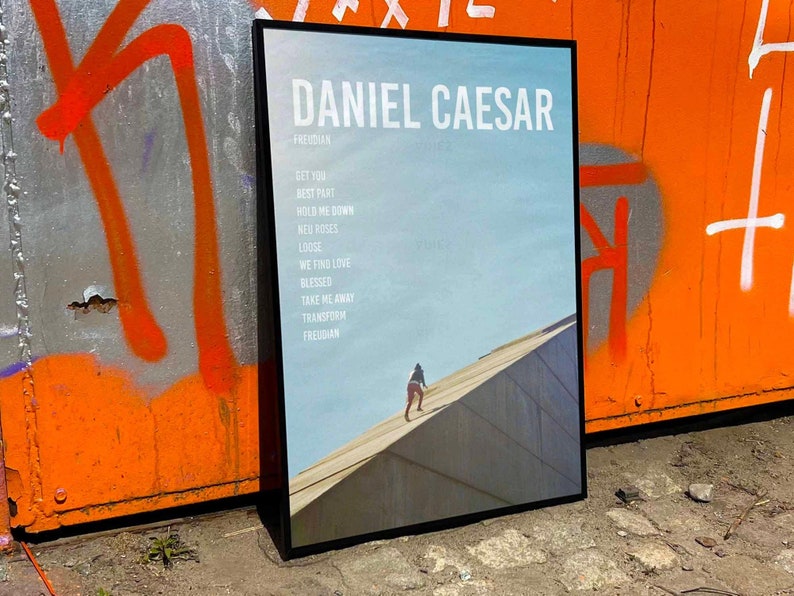 Daniel Caesar freudian Album Cover Poster fac - Etsy