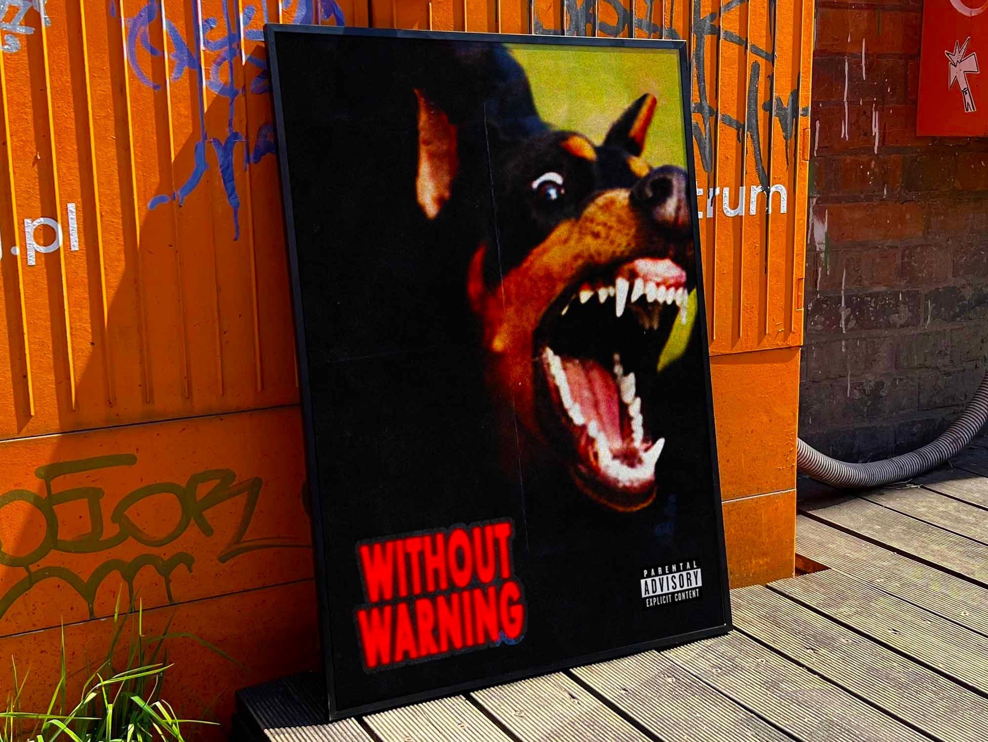 21 Savage without Warning Album Cover Poster fac - Etsy