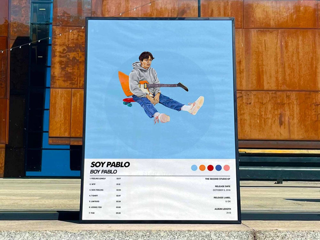 Boy Pablo soy Pablo Album Cover Poster 6 - Etsy