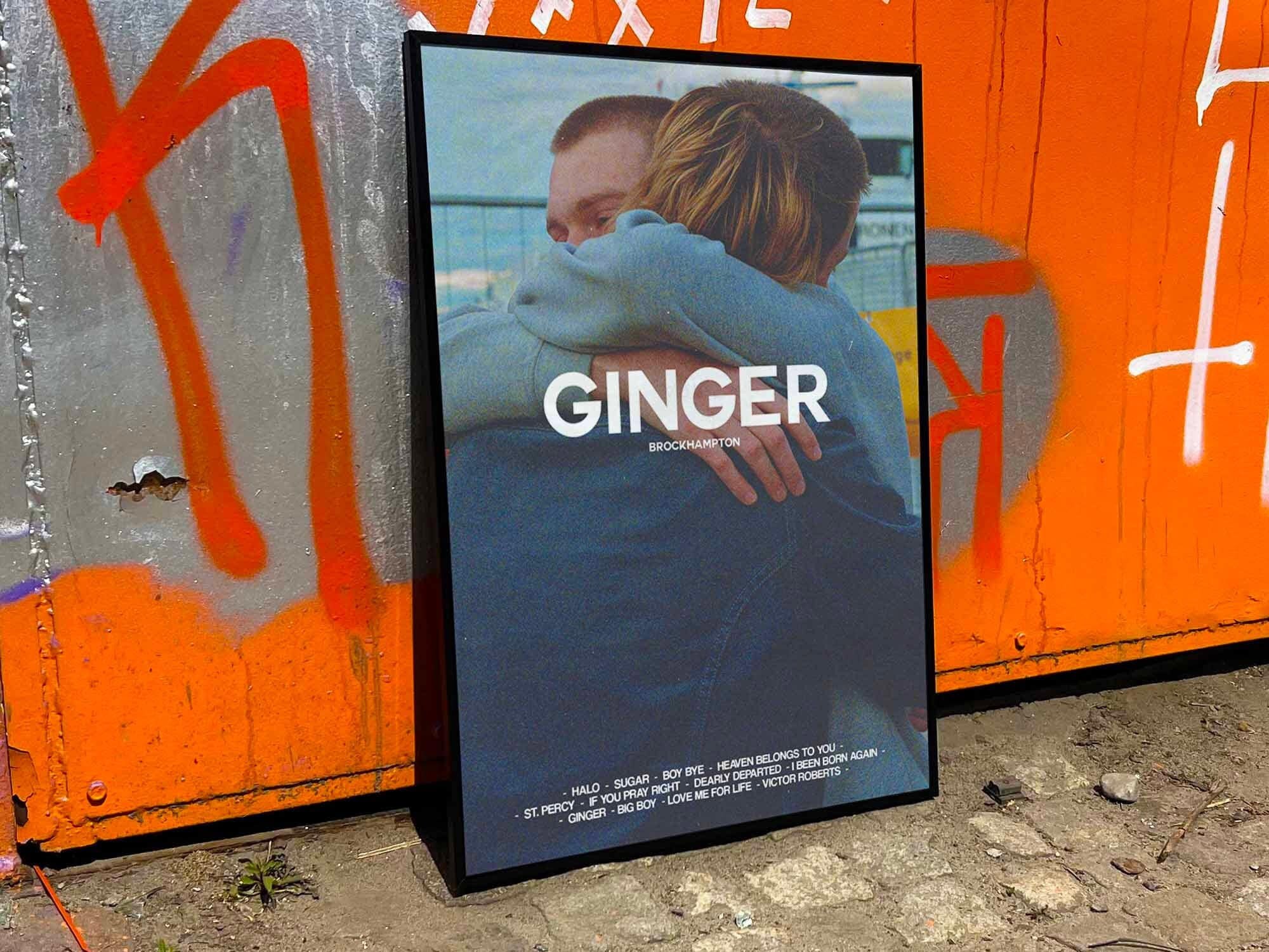 Brockhampton ginger Album Cover Poster fac - Etsy