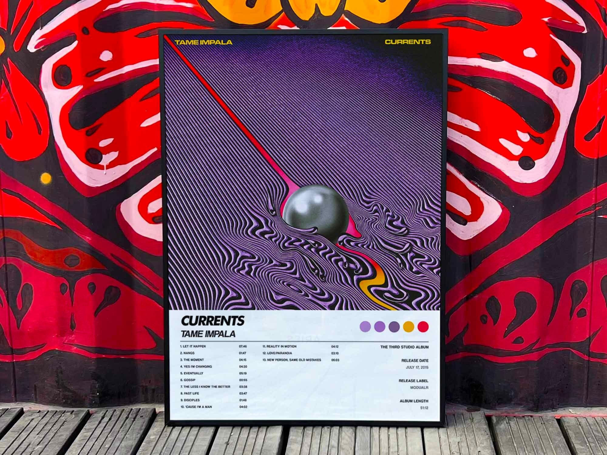 Tame Impala "Currents" Album Cover Poster sold by Marcile_Eldy_Isle Of ...