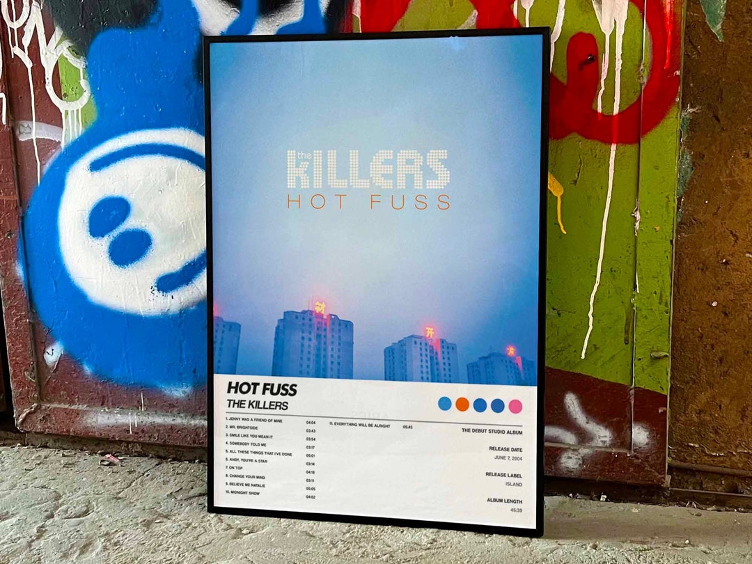 The Killers hot Fuss Album Cover Poster 6 - Etsy