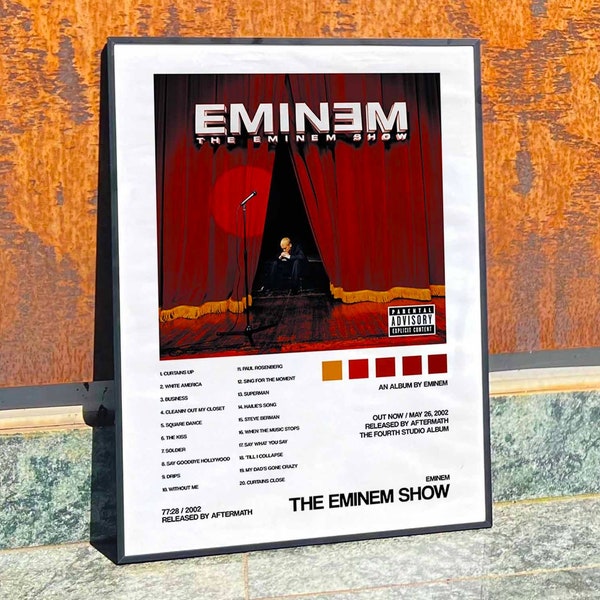 The Eminem Show Album Poster - Etsy