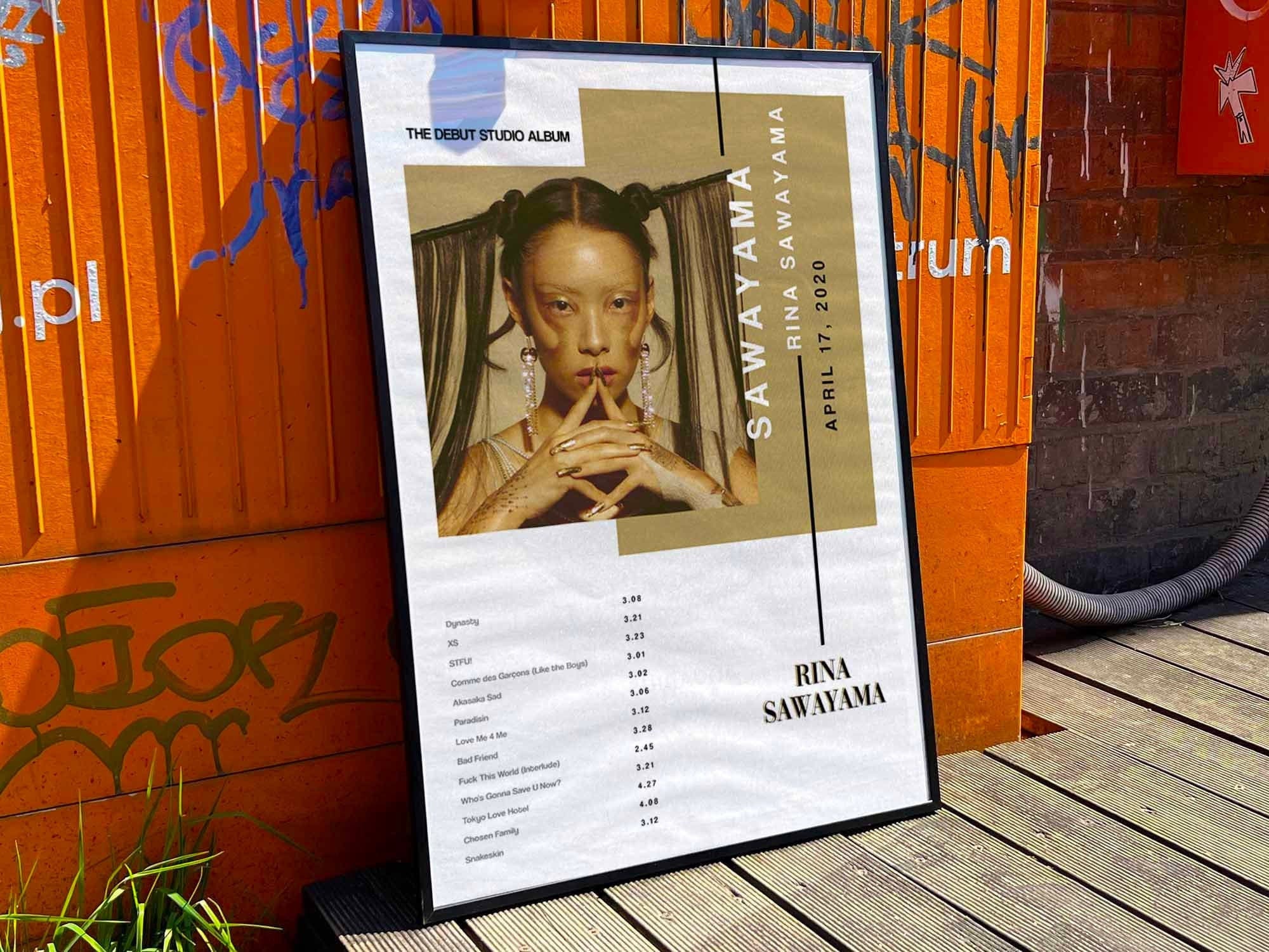 Rina Sawayama "Sawayama" Album Cover Poster sold by Harmony Thick | SKU ...