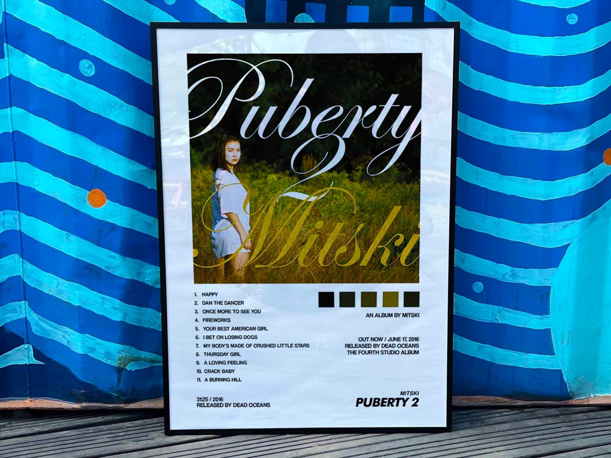 Mitski puberty 2 Album Cover Poster 2 - Etsy