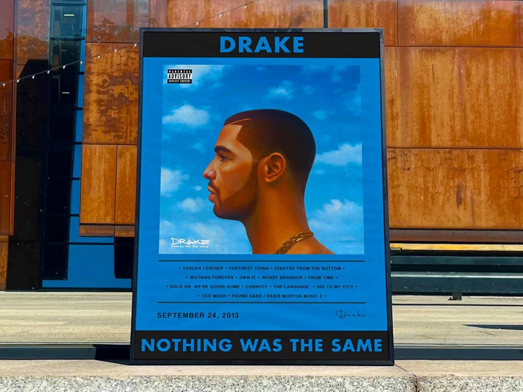 Drake nothing Was the Same / Album Cover Poster - Etsy