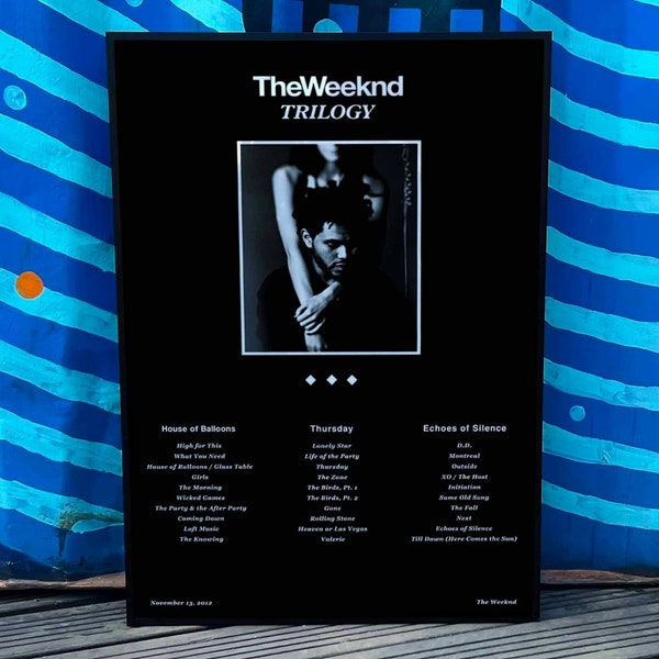 The Weeknd Wall Art - Etsy