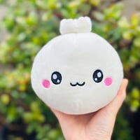 Large Dumpling Squishy Cushion, Hug Me Plush Dim Sum Soft Toy ...