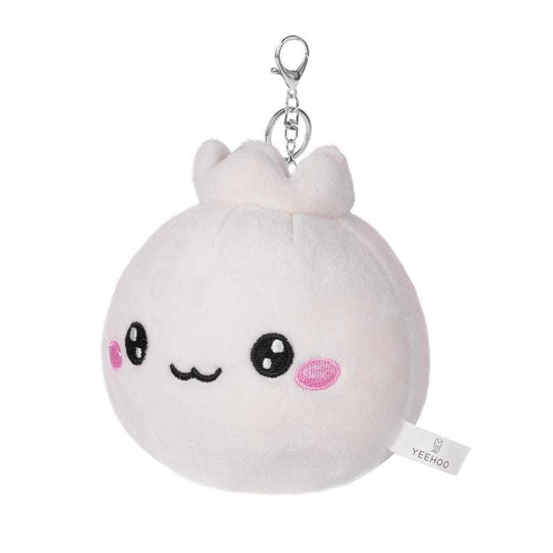 Dumpling Plush Bao Keychain Cute Kawaii Bun Key Accessory Gift Ideas ...