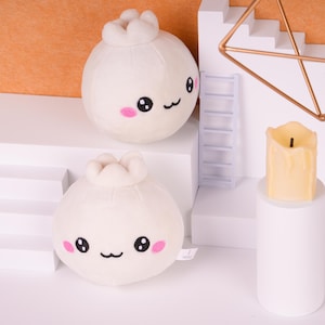 Dumpling Plush Bao With Free Sticker Sheets Lunar New Year Cute Kawaii ...