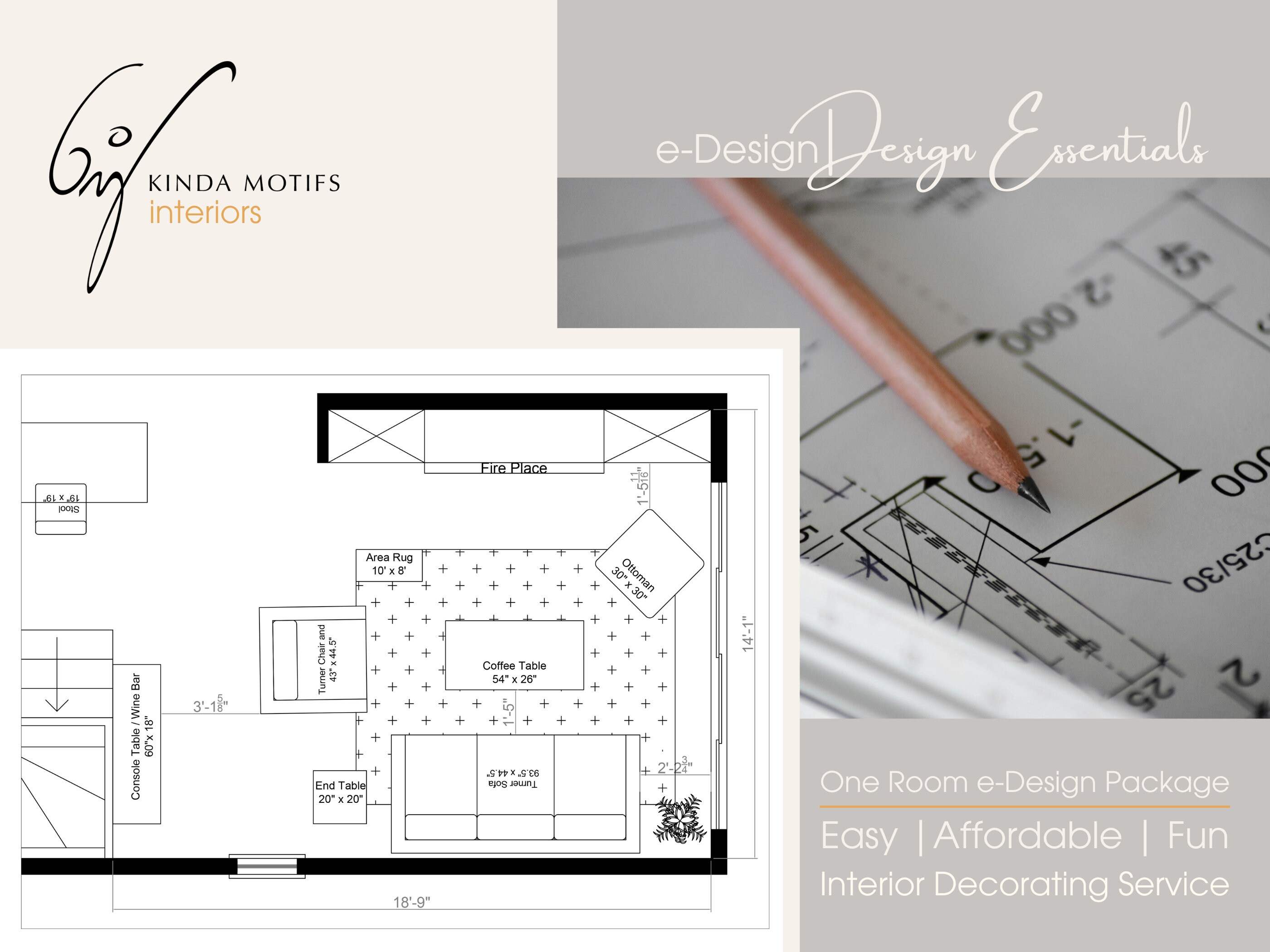 Design Essentials E-design Package Floor Planning Living Room Design ...